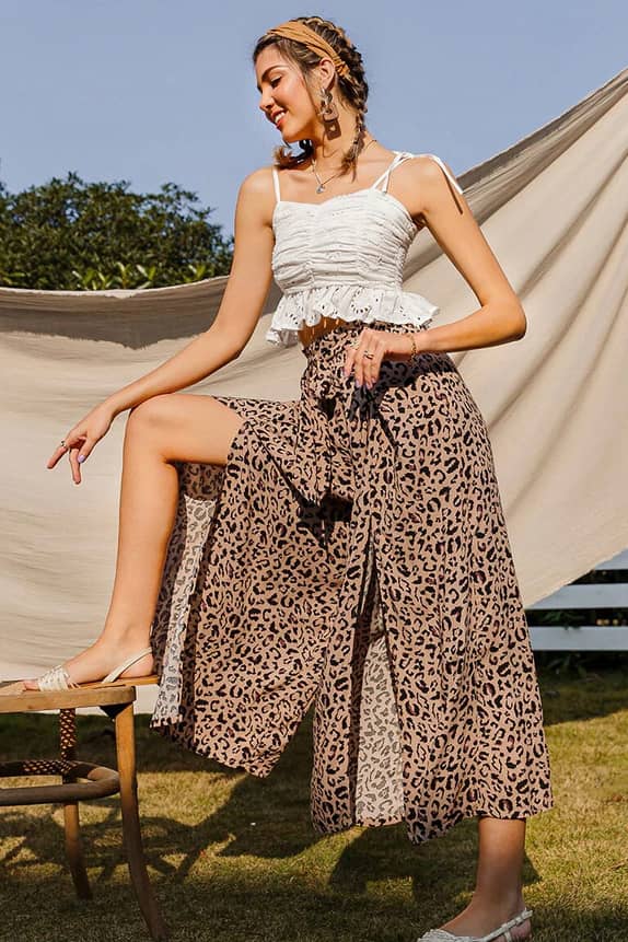 Pantalon Large Bohème - Esprit Champêtre