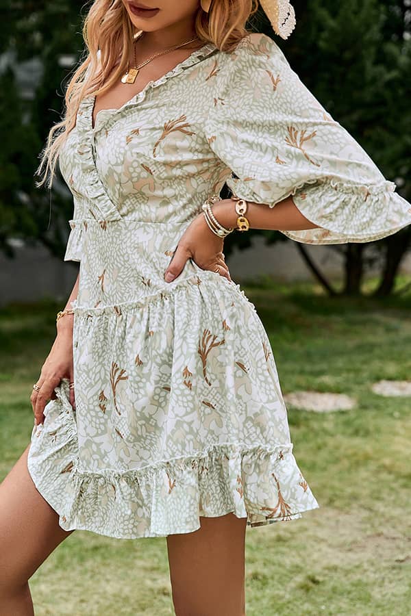 Robe A Lacet Champêtre - Esprit Champêtre